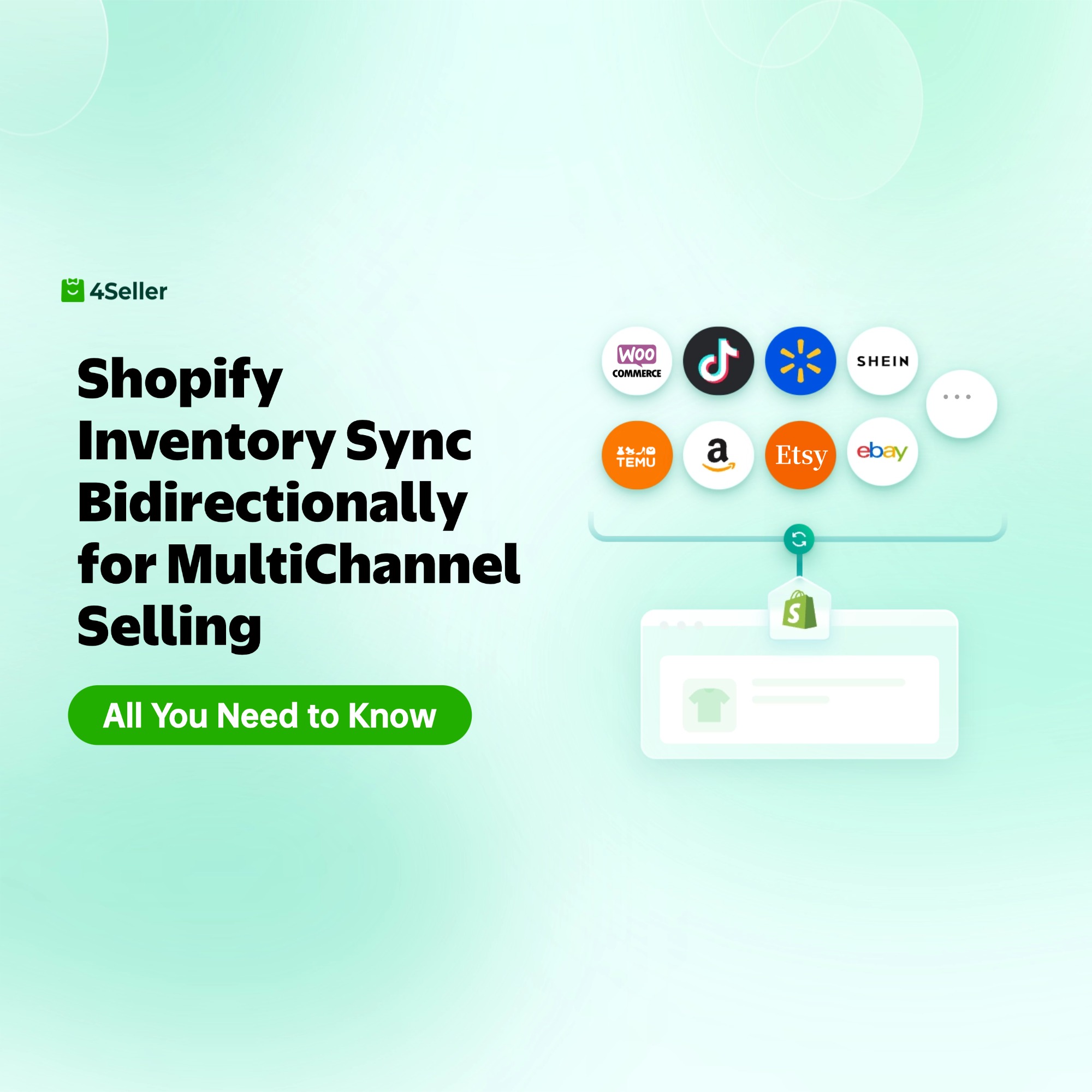 All You Need to Know About Shopify Inventory Sync Bidirectionally for Multi-Channel Selling